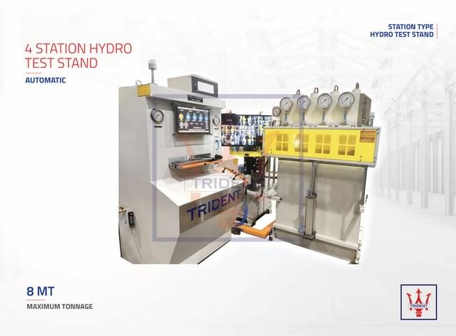 Multi-Station Hydro Test Stand - Trident Hydro Solutions